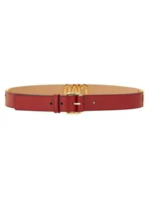 Moschino Hello Belt - Red
