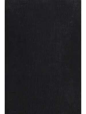 Rick Owens Slim Ribbed Long-sleeve Sweater