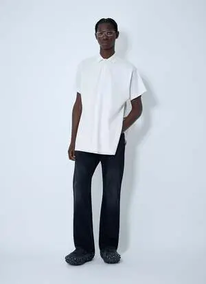Balenciaga Distressed Denim Jeans - Black