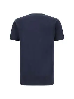 Dolce & Gabbana Cotton T-shirt With Logo Plaque