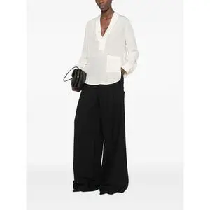 Victoria Beckham Silk Blouse - Cream