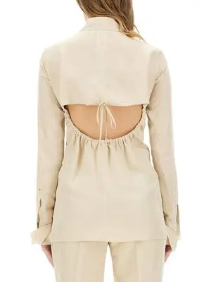 Sportmax Viscose Shirt - Cream