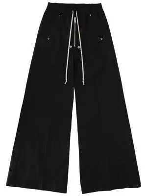Rick Owens Pants Wide Bela - Black