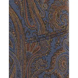 Etro Jacquard Cotton Blend Vest With Paisley Pattern