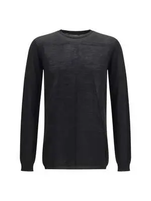 Rick Owens Biker Level Sweater - Black