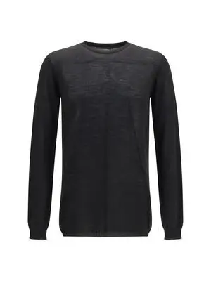 Rick Owens Biker Level Sweater - Black