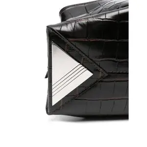 Attico Calf Leather Shoulder Bag - Multicolor