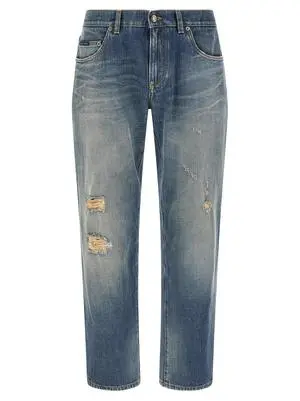 Dolce & Gabbana Two Tone Bottoms For Men
