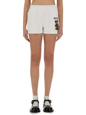 Moschino Teddy Bear Shorts - White