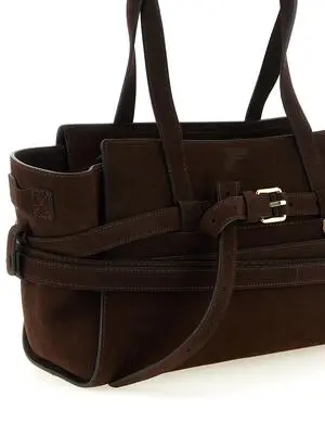 Moschino Tie Me' Handbag - Brown
