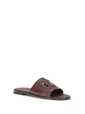 Dolce & Gabbana Grained Leather Sandals