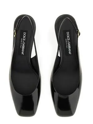 Dolce & Gabbana Patent Leather Slingback