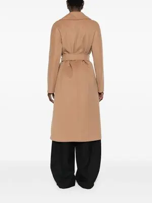 Max Mara Wool Long Coat - Multicolor