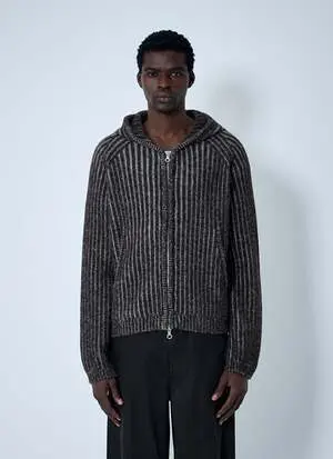 Our Legacy Level Hood Zip-up Sweatshirt - Brown