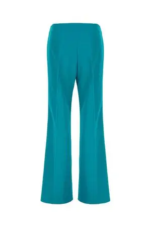 Fendi Trousers With Logo Accent - Multicolor