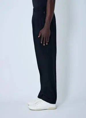 Prada Wool-blend Pinstripe Pants