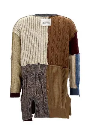 Dolce & Gabbana Patchwork Knitwear Cardigan