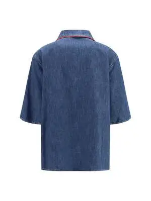 Valentino Garavani Denim Shirt - Blue