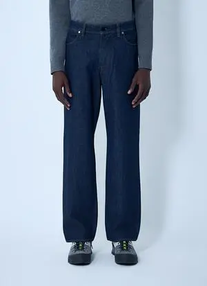 Stone Island Compass Patch Jeans - Blue
