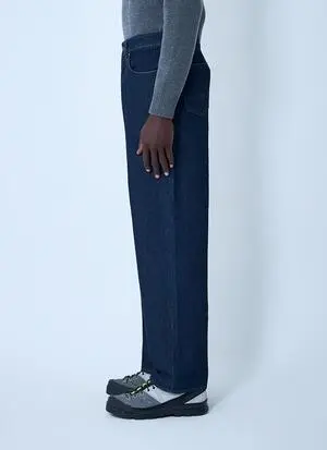 Stone Island Compass Patch Jeans - Blue