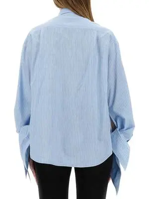Balenciaga Blouse With Knotted Cuffs