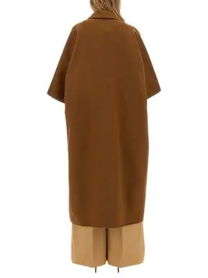 Max Mara Camel Drap Cape Coat