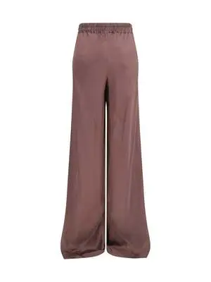 Rick Owens Silk Pants - Brown