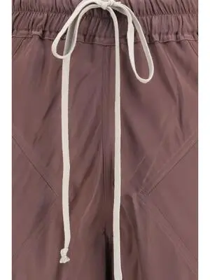 Rick Owens Silk Pants - Brown
