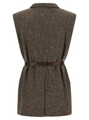 Brunello Cucinelli Mélange Wool Vest