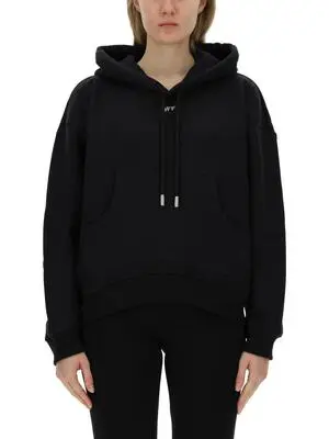 Off-White Sweatshirt With Logo - Black