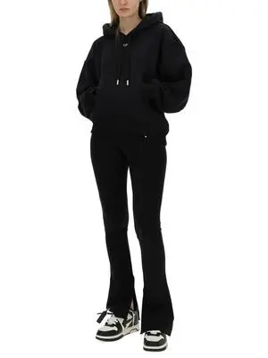 Off-White Sweatshirt With Logo - Black