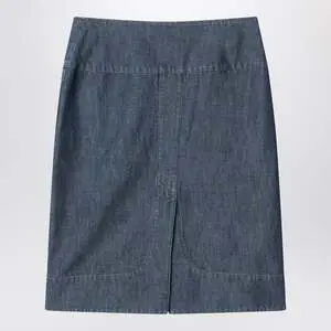 Fendi Chambray Denim Skirt