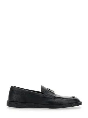 Dolce & Gabbana Almond Toe Loafers For Men