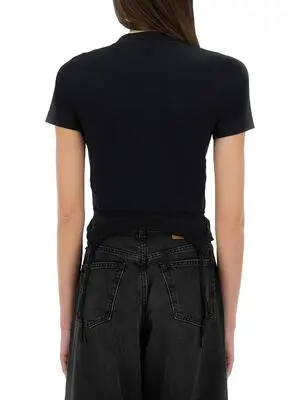 Balenciaga Lingerie T-shirt - Black