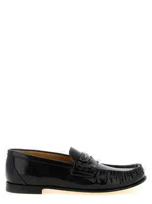 Fendi Scrunch' Loafers - Black