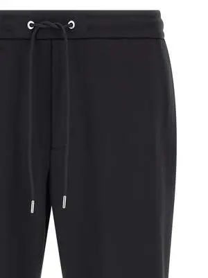 Moncler Logo Patch Joggers - Black