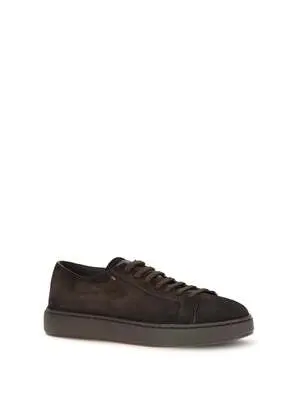 Santoni Suede Sneakers