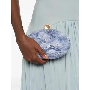 Cult Gaia Acrylic Clutch Bag - Blue