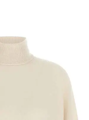 Brunello Cucinelli Ribbed High Neck Beam