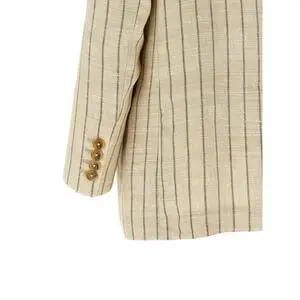 BLAZÉ MILANO Striped Double-breasted Blazer
