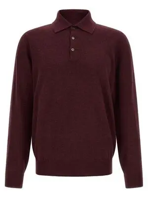 Brunello Cucinelli Cashmere Knit Polo Shirt - Multicolor