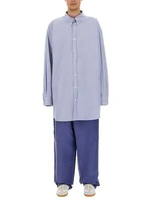 MAISON MARGIELA Oxford Shirt - Blue