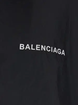 Balenciaga Logo Lettering Tech Fabric Jacket - Multicolor