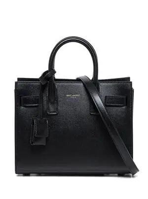 Saint Laurent Leather Nano Sac De Jour Handbag - Multicolor