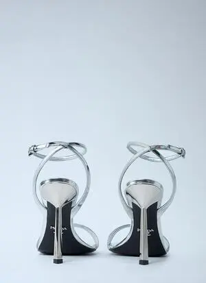 Prada Leather Heeled Sandals