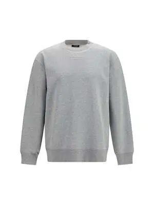 Balmain Embroidered Logo Crewneck Sweatshirt - Gray