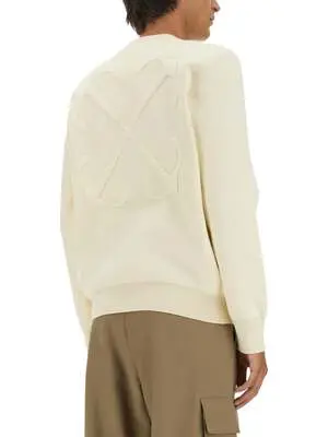 Off-White Sweatshirt With Logo