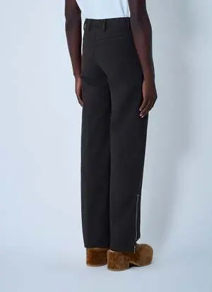 Dries Van Noten Zip Cotton-twill Pants
