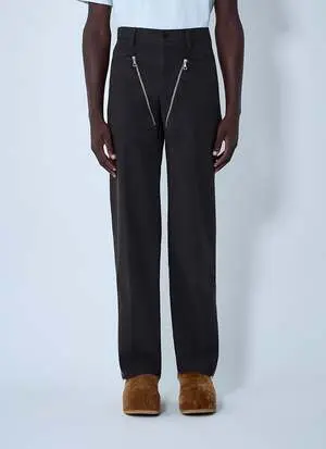 Dries Van Noten Cotton-twill Pants - Brown