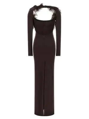 Attico Maxi Dress - Brown